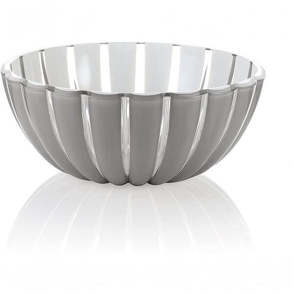Tigela Bowl 30 Cm Em Acrilico Cinza Grace - Guzzini | Leroy Merlin