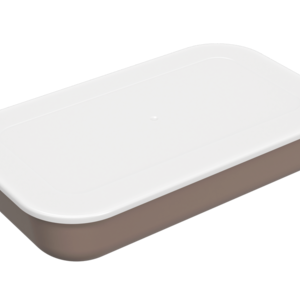 Tigela Retangular C/ Tampa Essential 2 8l 32 7x19 3x6 4cm 32 7x19 3x6 ...