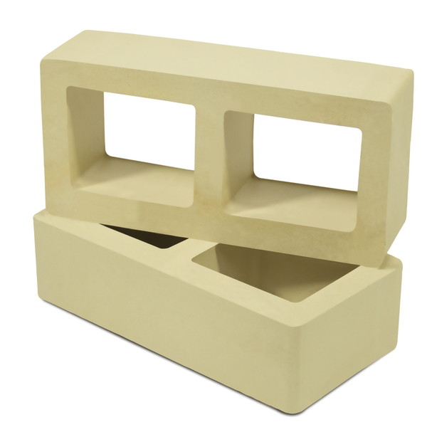 Tijolo Fiação 5,3x9x19cm Branco Boa Vista | Leroy Merlin