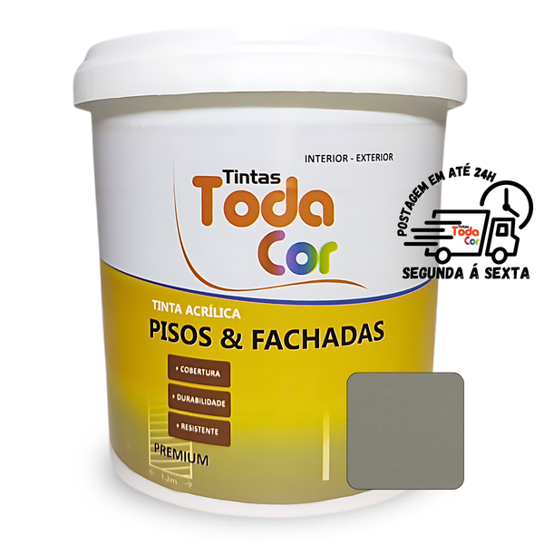 Tinta Acrílica Pisos E Fachadas 900ml Cores - Concreto | Leroy Merlin