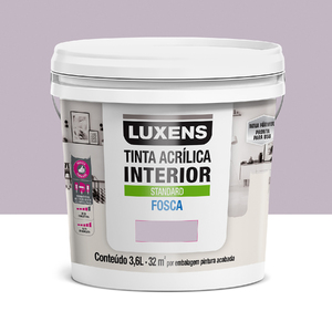 Tinta Para Parede Super Rendimento Acrílico Ultra 3,6l - Maza - Lilás ...