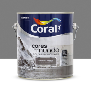 Tinta Acrílica Fosca Pronta para Uso Cores do Mundo Premium Interior ...