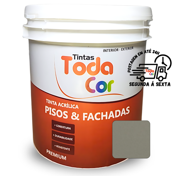 Tinta Acrílica Premium Pisos E Fachadas 3,6l Cores - Concreto | Black ...