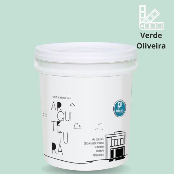 Tinta Mineral Arquitetura Premium Verde Oliveira 16 2l | Leroy Merlin