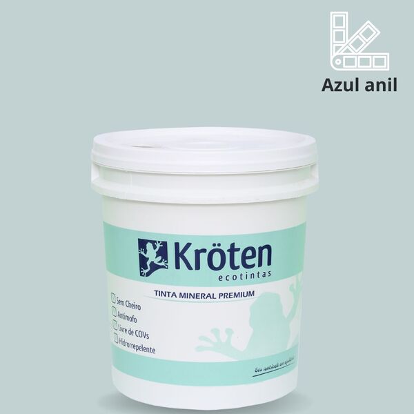 Tinta Mineral Ecossílica Premium Cor Azul Anil 3 24l | Leroy Merlin