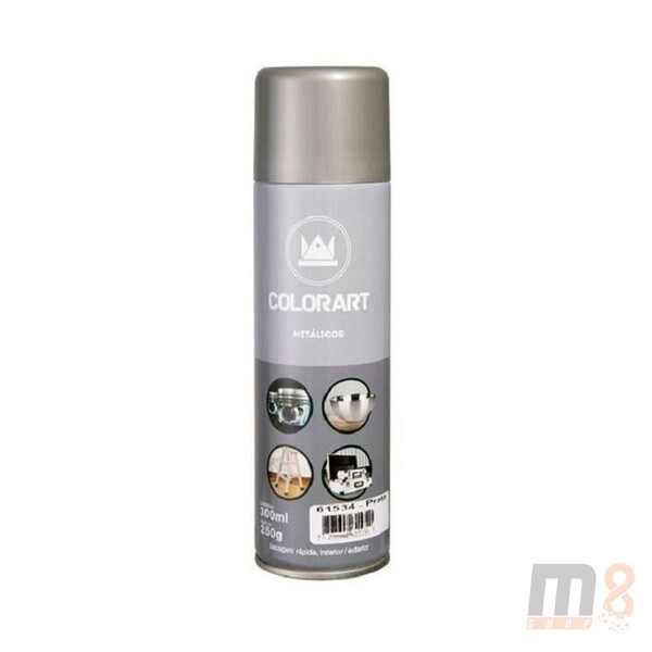 Tinta Uso Geral Colorart Spray Cor Cinza Claro | Leroy Merlin