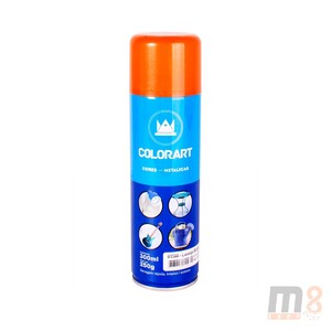 Tinta Uso Geral Colorart Spray Cor Laranja Metálico | Leroy Merlin