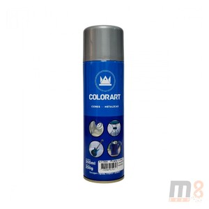 Tinta Uso Geral Colorart Spray Cor Prata Lunar | Leroy Merlin