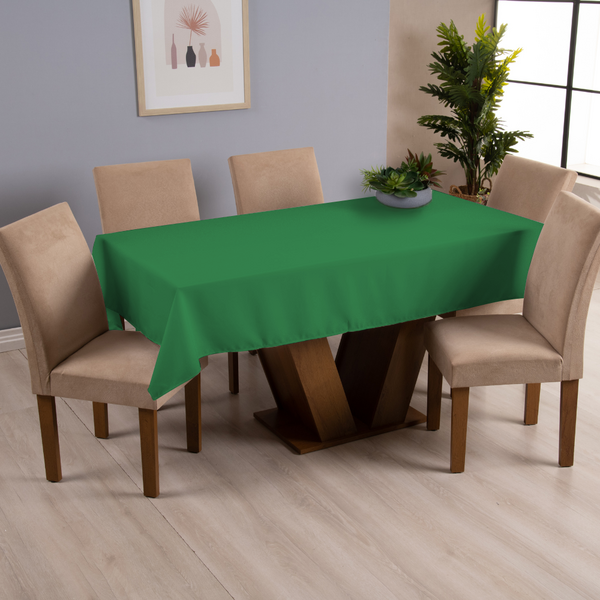 Toalha De Mesa 4 Lugares Basic 1,45x1,40m Liso Tecido Oxford Variação ...
