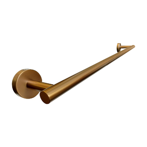 Toalheiro de Banho Redondo Inox Rose Gold Escovado | Leroy Merlin