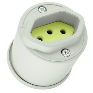 Tomada Externa 2p+t 10a Cinza Radial 1801.181 | Leroy Merlin