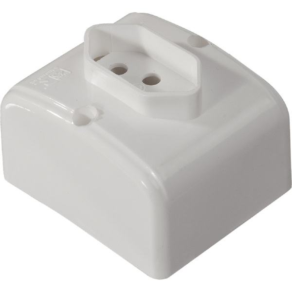 Tomada Externa Sobrepor 3 Pinos 20a Branco Mectronic 5 Unid | Leroy Merlin