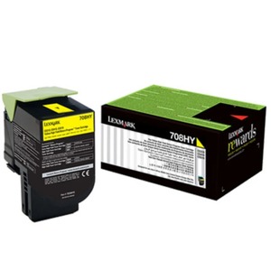 Toner Lexmark 708hy Amarelo | Lexmark Cs310 Cs410 | Leroy Merlin