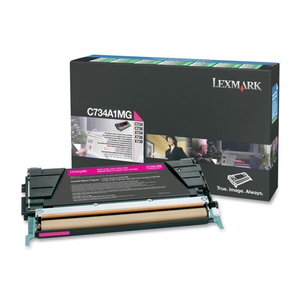 Toner Lexmark C734a1mg Magenta | Lexmark C734 C736 | Leroy Merlin