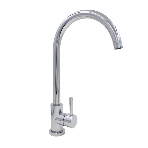 Torneira Cozinha Monocomando Inox Cromado Bica Alta Móvel | Leroy Merlin