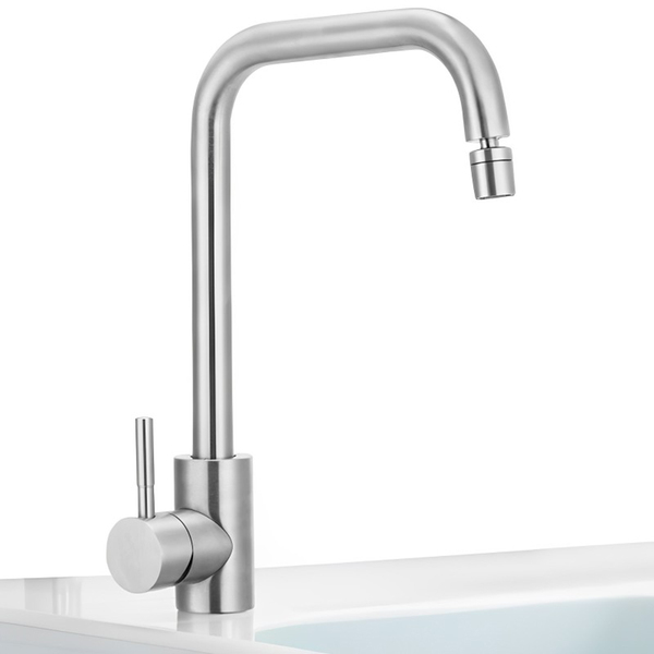 Torneira Cozinha Pia Monocomando Misturador Inox Escovado | Leroy Merlin