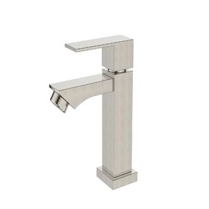 Torneira de Pia para Banheiro com Bica Baixa Inox Escovado Econobanho ...