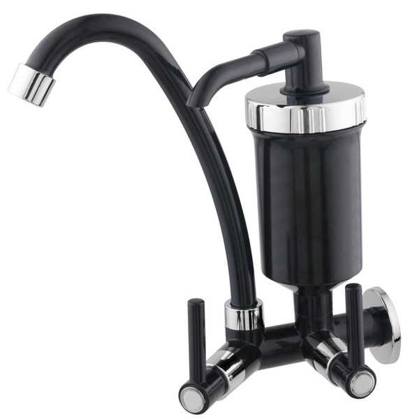 Torneira Filtro Água Ecológico Parede Pró-saúde - Preto | Leroy Merlin Torneira Filtro Água Ecológico Parede Pró-saúde - Preto | Leroy Merlin
