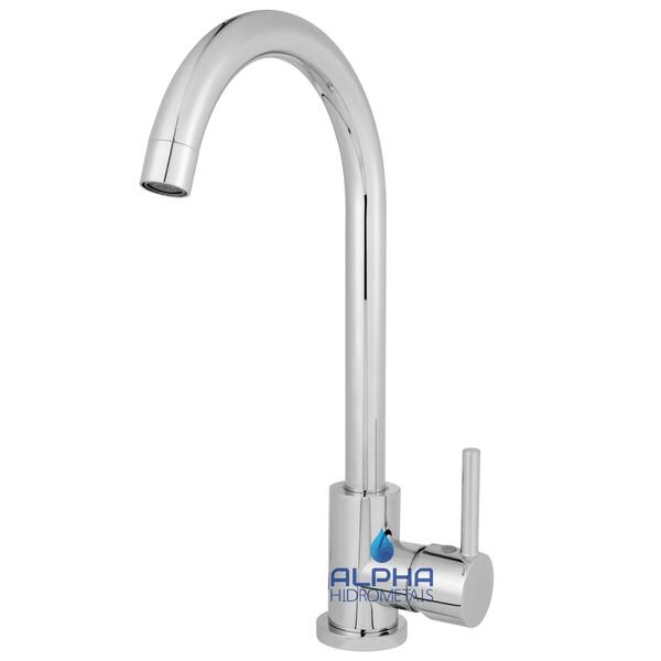 Torneira Monocomando Cozinha Alta Misturador Cromado 1258 | Leroy Merlin