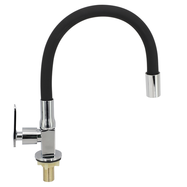 Torneira Para Cozinha Gourmet Flexivel Cromada De Bancada 3910 Partna ...