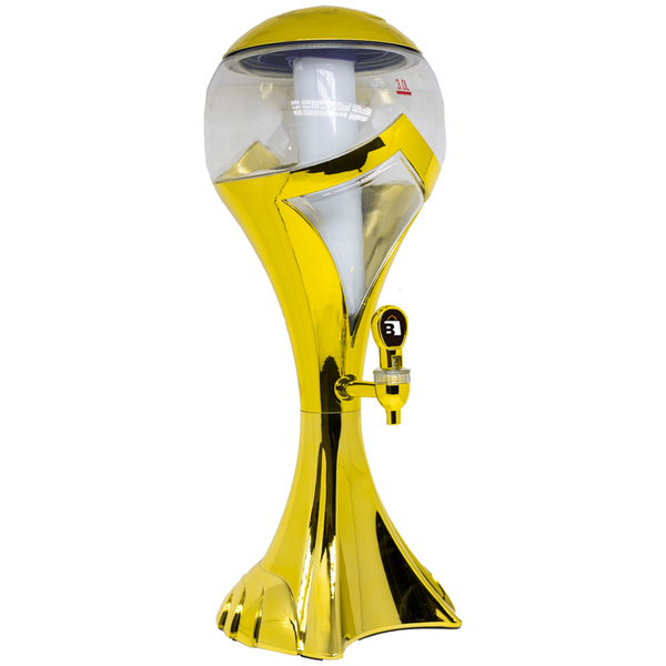 Torre De Chopp 3l Em Plastico Modelo Redondo - Dourado | Leroy Merlin