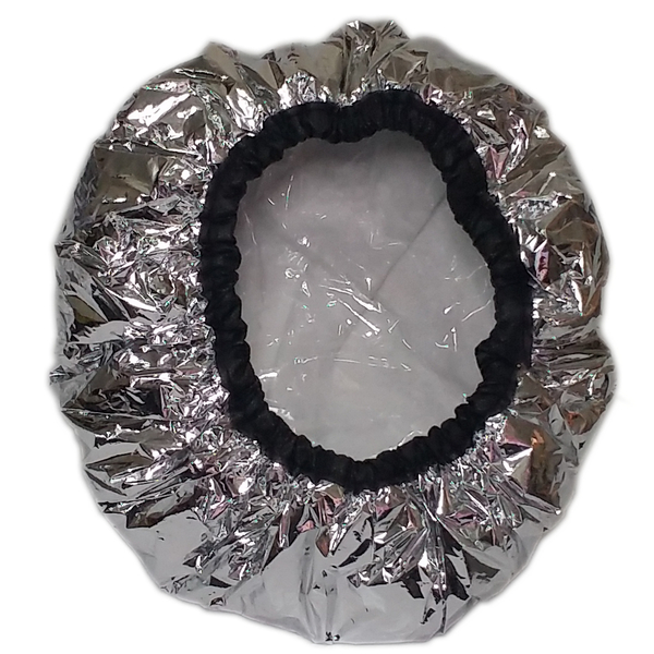 Touca Térmica Metalizada *** Forrada Interno *** Touca Para Tratamento ...