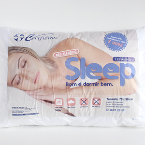 Travesseiro Sleep Cortbrás - 50x70cm Branco | Leroy Merlin