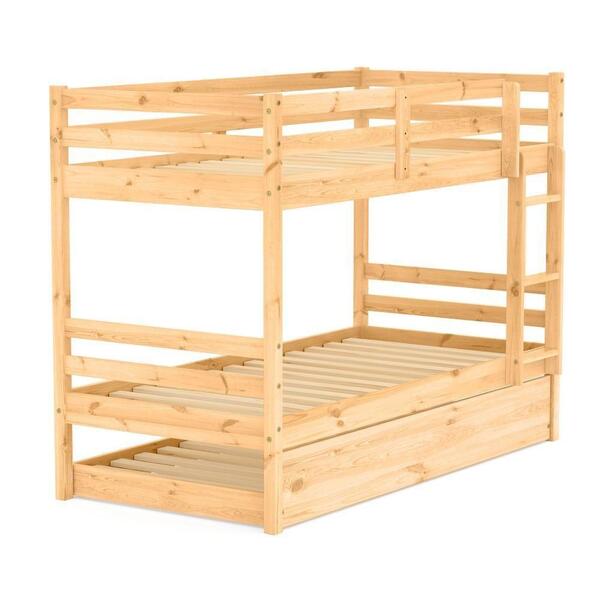 Treliche Solteiro Sim Madeira Maciça Mel Housin | Leroy Merlin