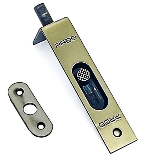 Trinco De Embutir Aço Para Porta De Madeira Bronze Pado | Leroy Merlin