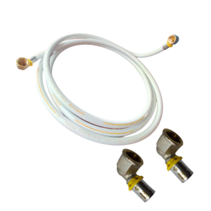 Tubo Multicamada 2m Emmeti + Cotovelo 16mm X 1/2 Fêmea Pex | Leroy Merlin