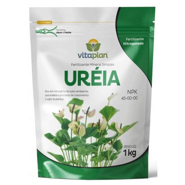 Uréia Fertilizante Mineral Simples (1kg) Vitaplan | Leroy Merlin
