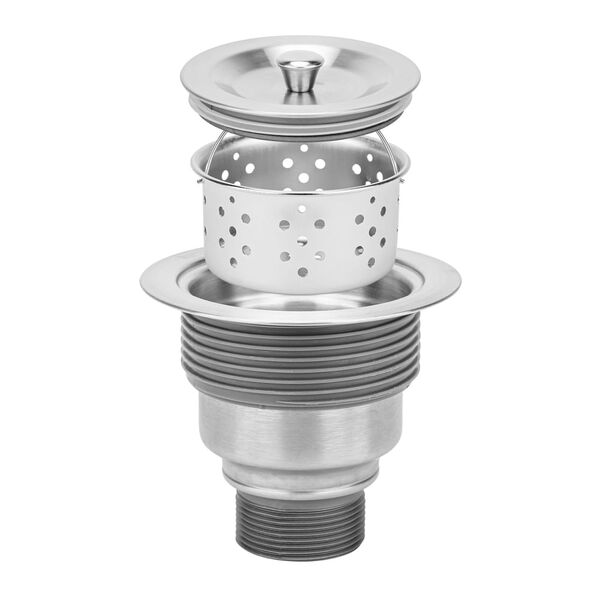 Válvula Cuba Pia Cozinha 4 1/2 Inox 304 Iura Korb Com Cesto Removível ...