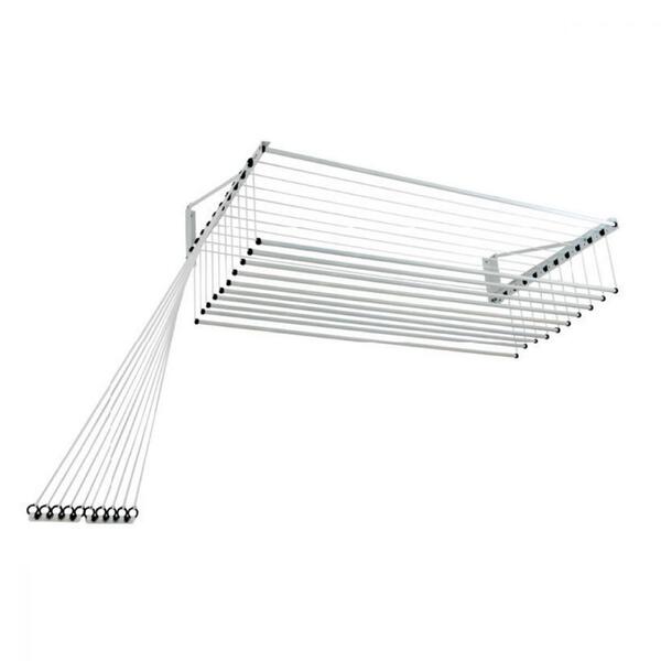 Varal De Teto Individual 10 Varetas Branco 1 Metro Maxeb | Leroy Merlin