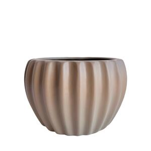 Vaso Cachepot Cáqui Pequeno Enfeite Moderno De Cerâmica | Leroy Merlin