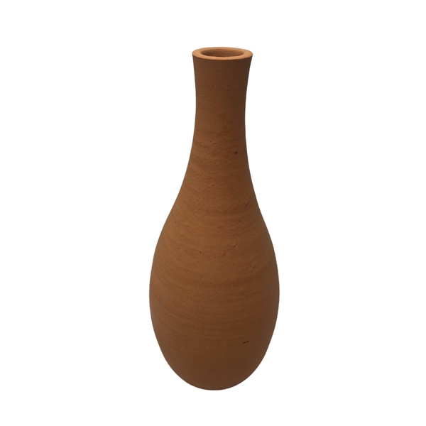 Vaso De Barro Cerâmica Médio Plantas Jardim Garrafa 19x19x51 | Leroy Merlin