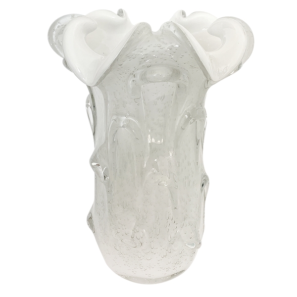 Vaso De Vidro Branco - Murano | Leroy Merlin