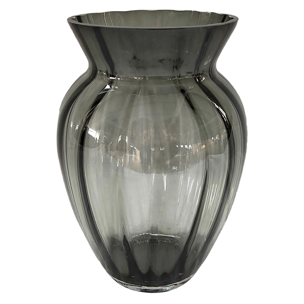 Vaso De Vidro Transparente Fume 17cm X 17cm X 25cm | Leroy Merlin