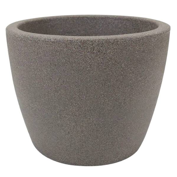 Vaso Malta Redondo (52x42) Cor Granito Vasart | Leroy Merlin