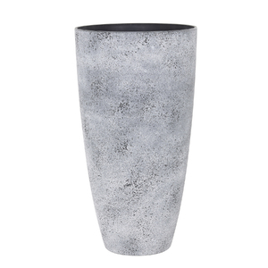 Vaso de Chão Extra Grande em Plástico 67x36cm Cinza Nova Concreto Ts ...