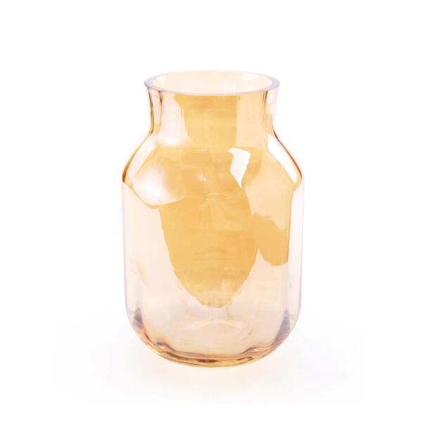 Vaso Translúcido Âmbar Furta-cor 25x16x16cm 1115541 Hubme | Leroy Merlin