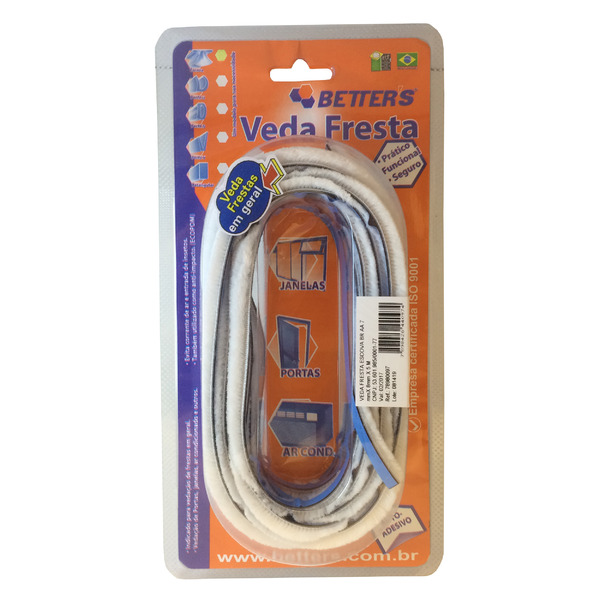 Veda Fresta Branco 7x5x5000mm Better's | Leroy Merlin