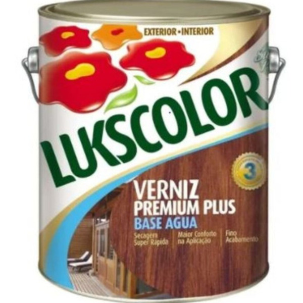 Verniz Madeira Base Água Imbuia Brilhante 3,6l Lukscolor Imbuia | Leroy ...