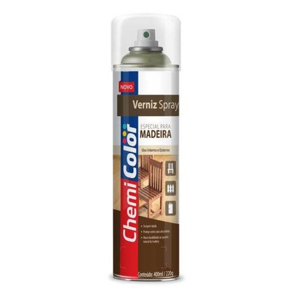 Verniz Spray Para Madeira Imbuia 400ml Chemicolor | Leroy Merlin