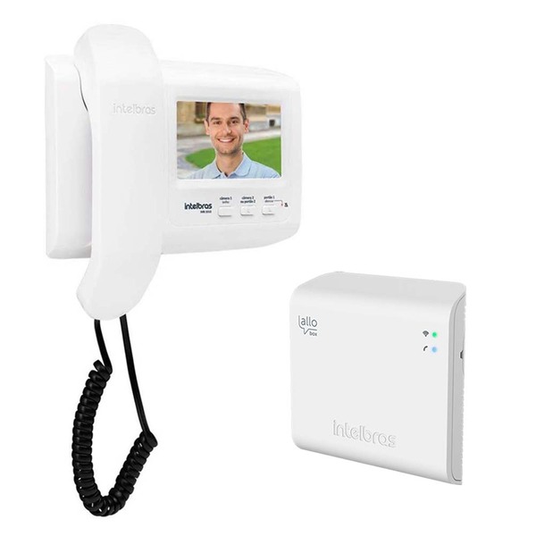 Vídeo Porteiro Ivr 1010 + Interface Wi-Fi Allo Box Intelbras | Leroy Merlin