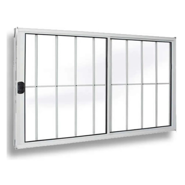 Vitro 2 Folhas Com Grade 1.20x1.20 Branco Linha 18 Modular | Leroy Merlin