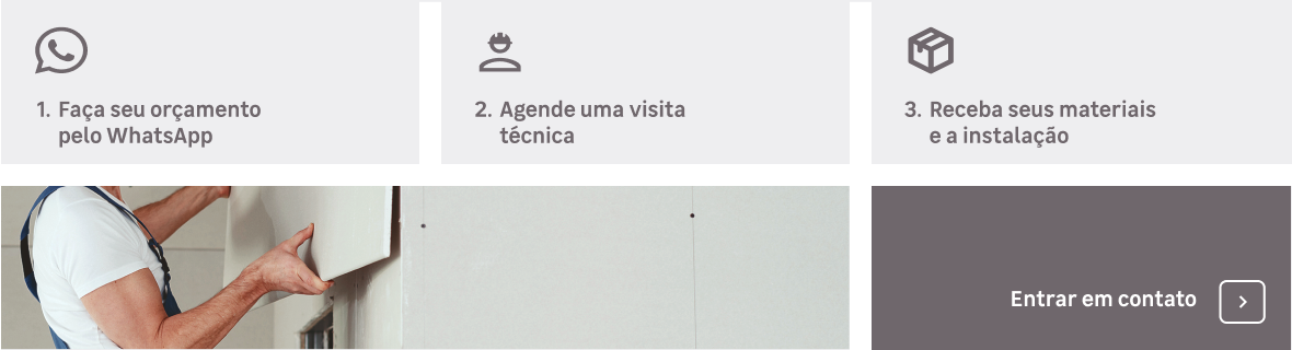 Drywall - Vantagens, preços e acessórios | Leroy Merlin
